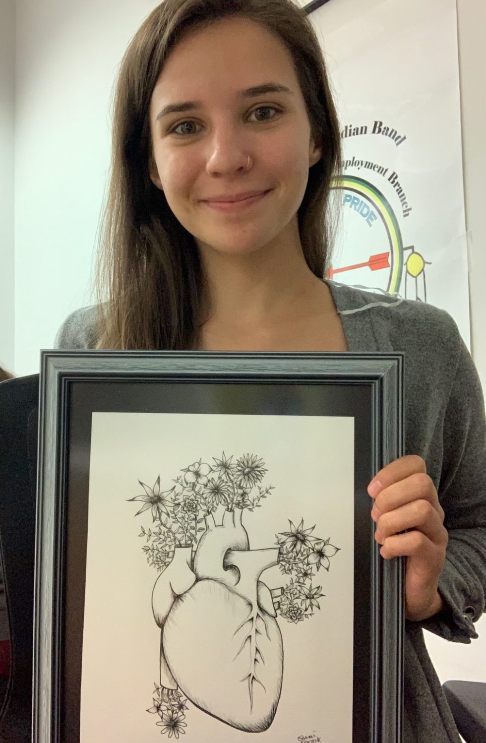 Lac La Ronge Indian Band member chosen to paint La Ronge mural - MBC Radio