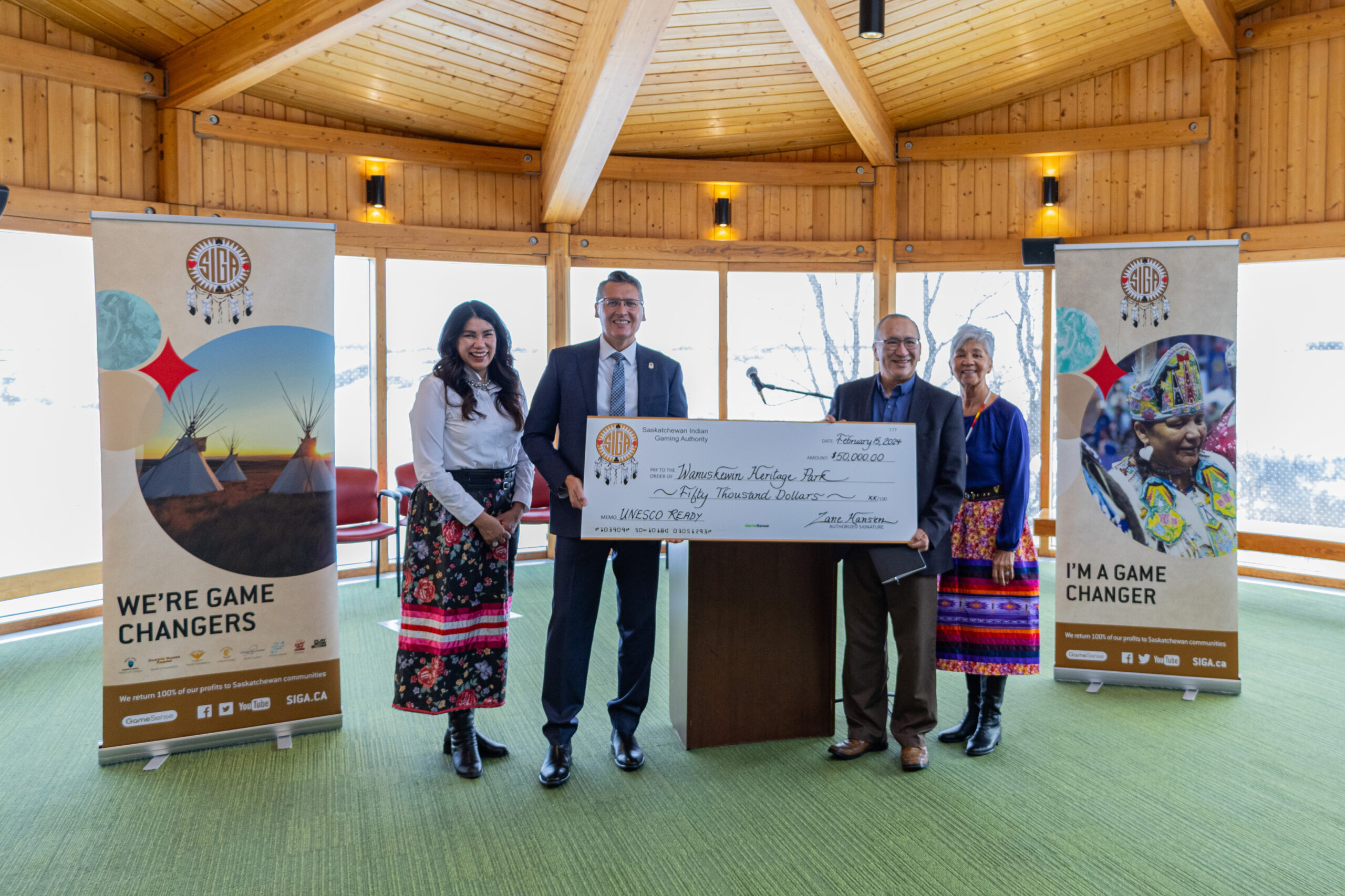 SIGA provides Wanuskewin with $50,000 toward UNESCO bid - MBC Radio