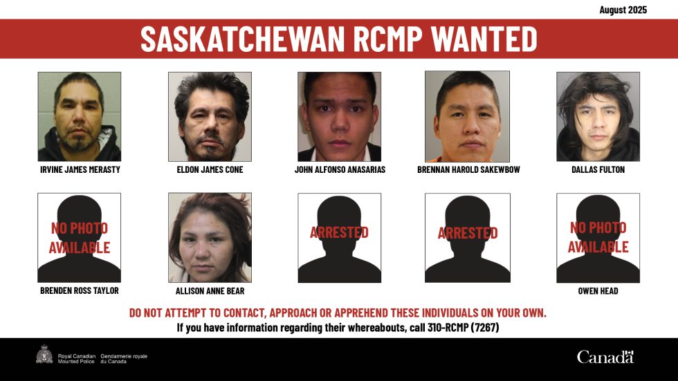 Saskatchewan RCMP: Wanted Persons - MBC Radio