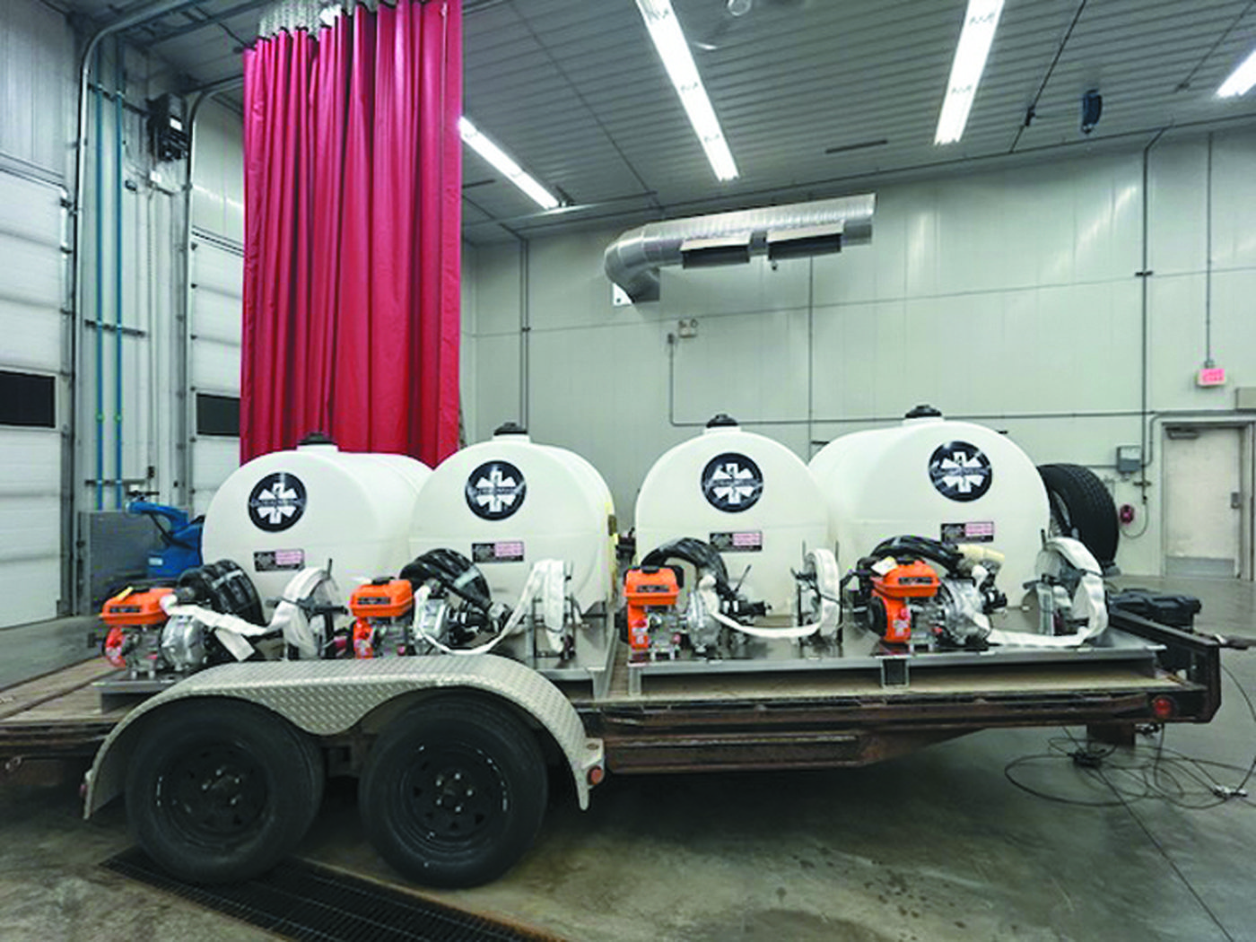 Warman-assembled 'fire skids' distributed to departments in need across ...