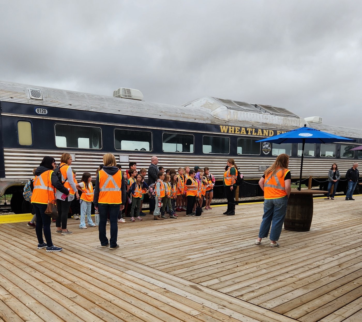 Students Learn Rail Safety Aboard the Safety Train - MBC Radio