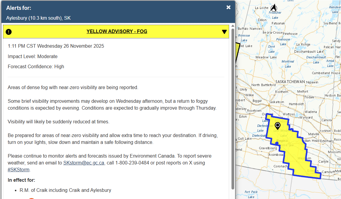 Canada introduces new colour-coded weather alert system - MBC Radio